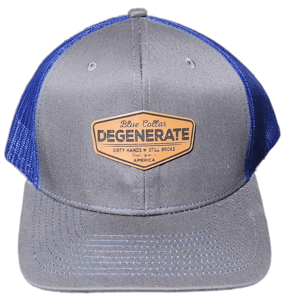 Patch Caps - Shop the Best - "Blue Collar Degenerate" – Smalltown ...